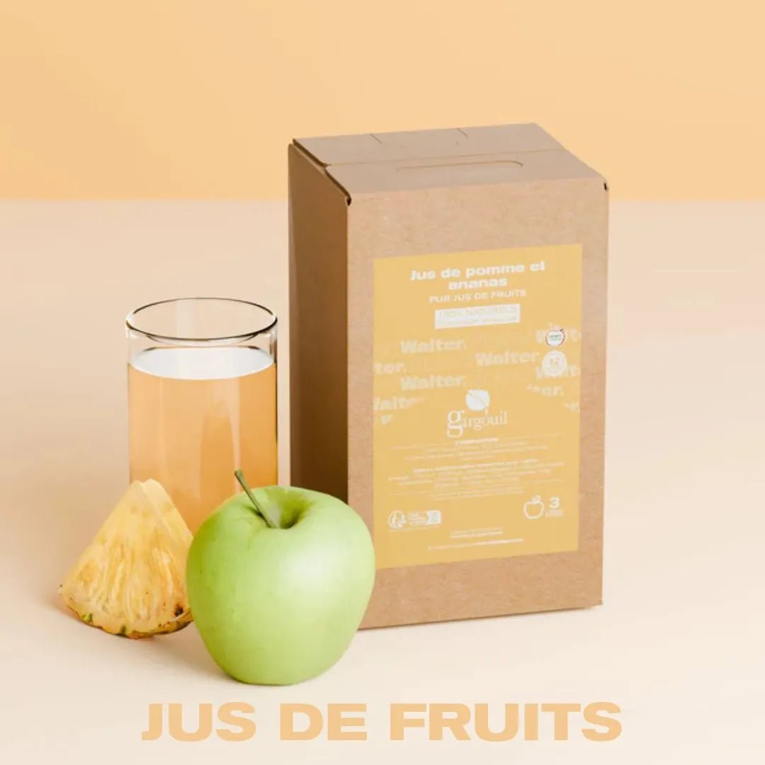 Jus de Pomme Ananas Artisanal - Bag-in-Box 3L – Merci Walter