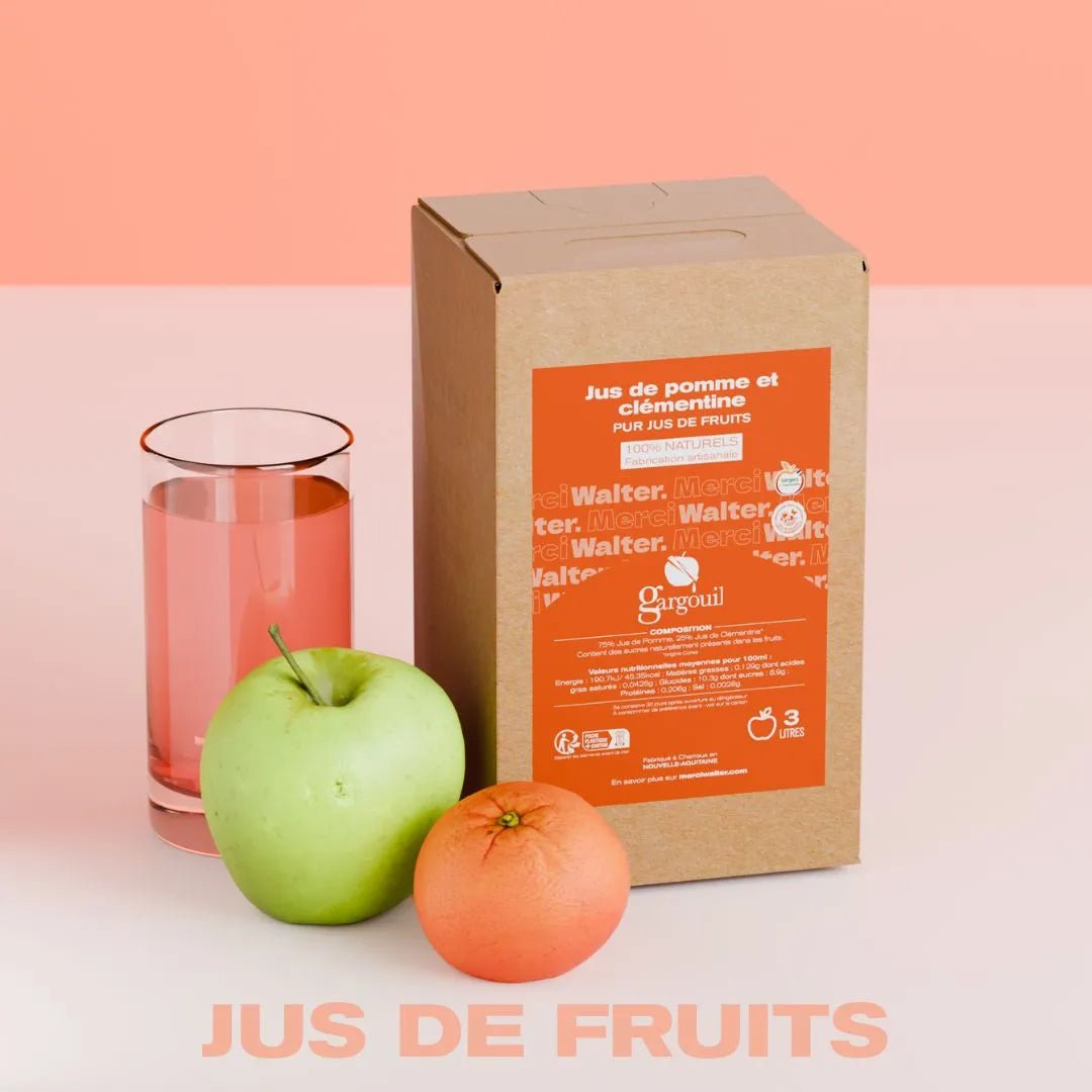 Jus de Pomme Clémentine Artisanal - Bag-in-Box 3L – Merci Walter