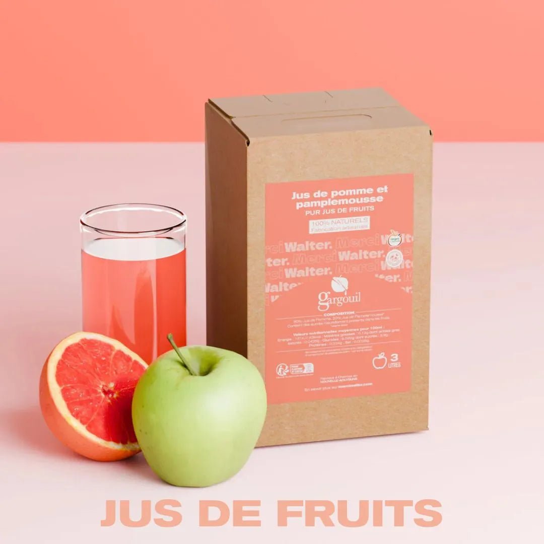 Jus de Pomme Pamplemousse Artisanal - Bag-in-Box 3L – Merci Walter
